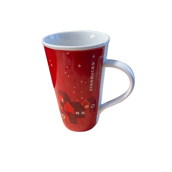 Starbucks | Kitchen | 23 Starbucks Tall Coffee Mug 16 Oz Cup Christmas ...